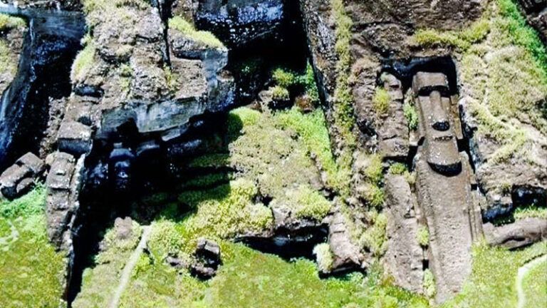 New Moai statues discovered on Easter Island - Ancient Aliens